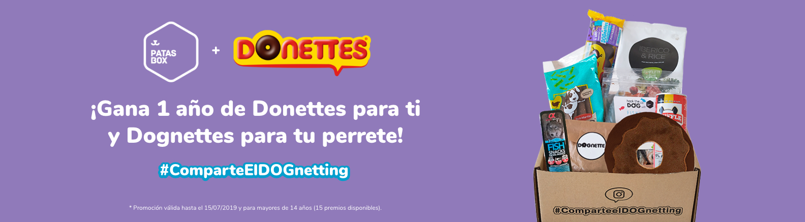 Consigue 1 año de Donettes y DOGnettes para tu mascota - vadeGratis ...