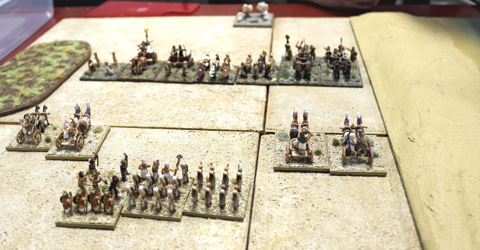 Bucellarii: Hitties versus New Kingdom Egyptians DBA Game