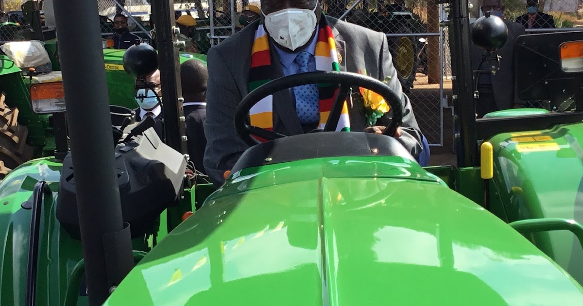 NewsdzeZimbabwe: ED THANKS TRUMP AS JOHN DEERE INVESTS IN ZIM