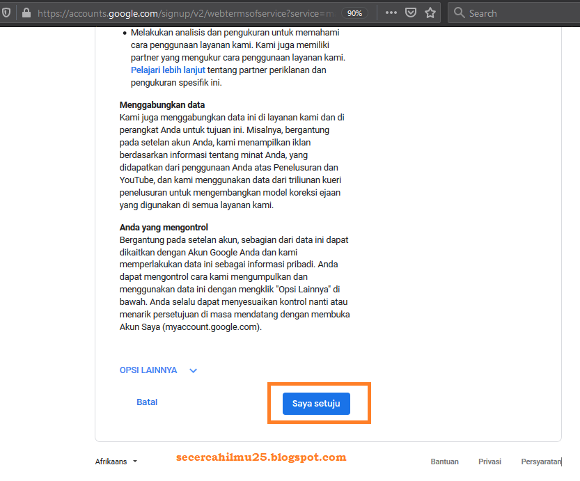 Cara Membuat Gmail Baru [2020] ~ Secercah Ilmu