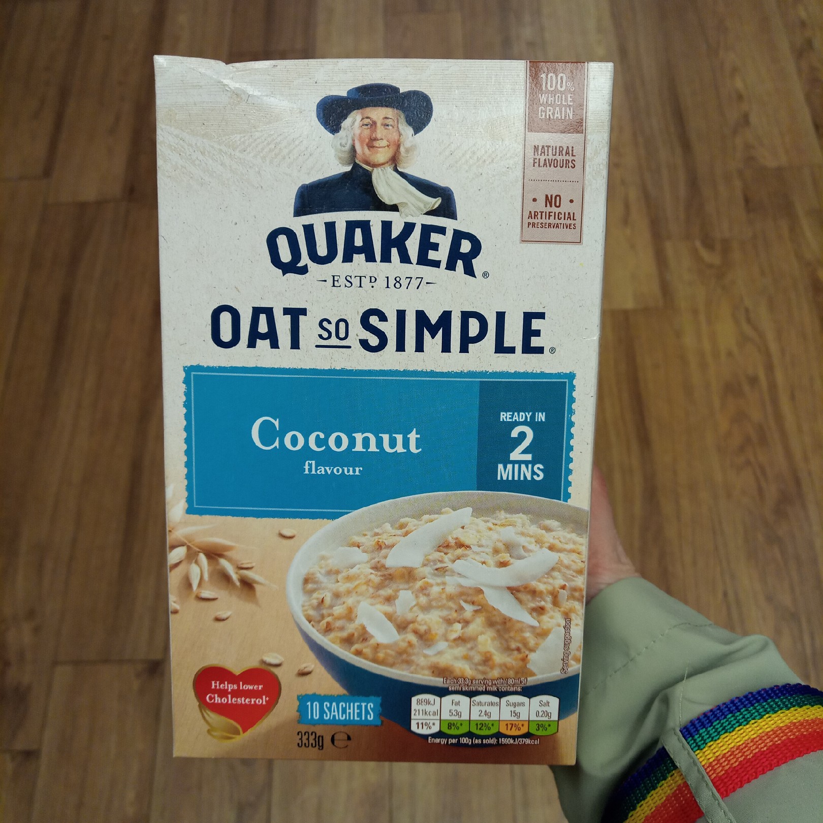 Supersupergirl's Food Reviews: Quakers coconut oats