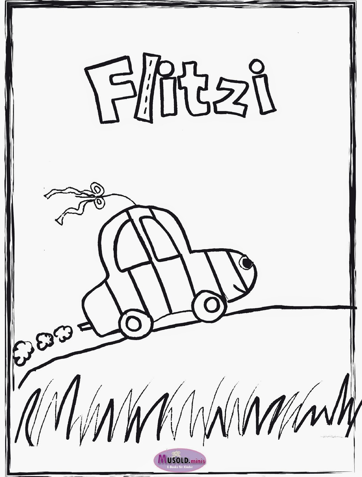 Leseproben für kleine Schmökerratten: Flitzi, das kleine Auto von ...