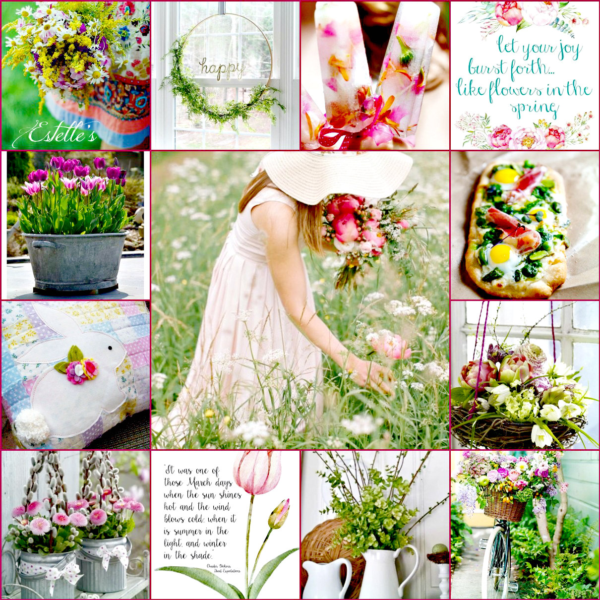 Estelle's: CREATING A VISION BOARD and THE SUNDAY NIGHT SUPPER RECIPE