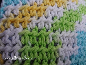 Niftynnifer's Crochet & Crafts: Free Crochet Pattern ~ Reversible Dish Mat