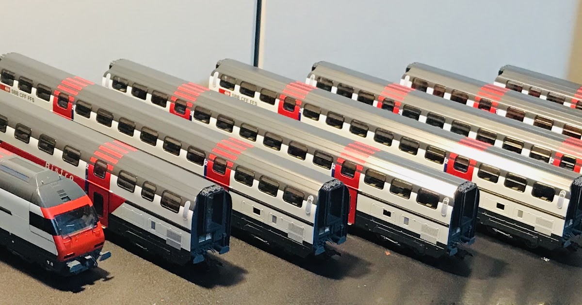 欧州鉄道模型とDCC 始めます！: IC2000 内装全部、お見せします！