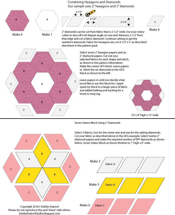 Cutting 60 Degree Diamonds for EPP