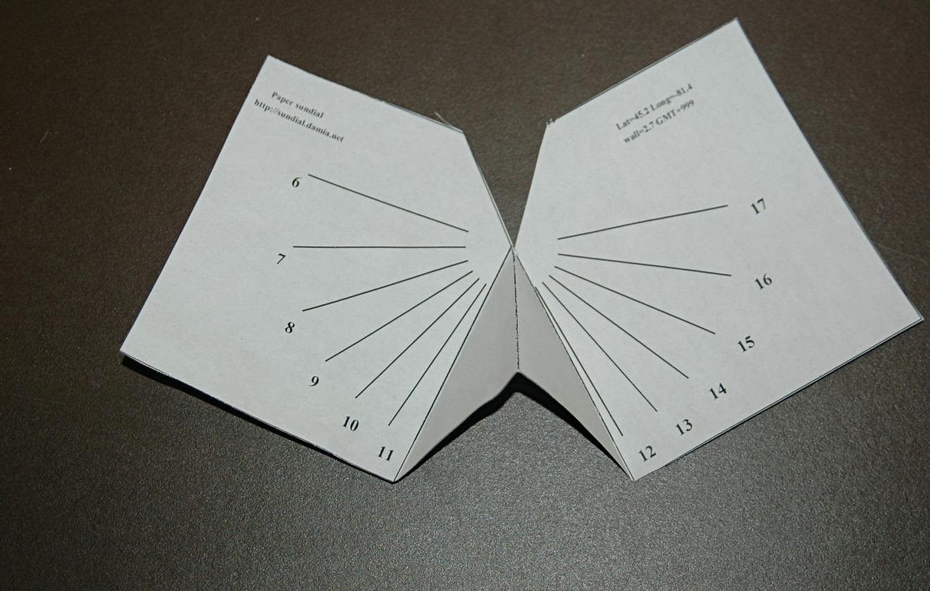 Roche Fleurie Garden: Sundial