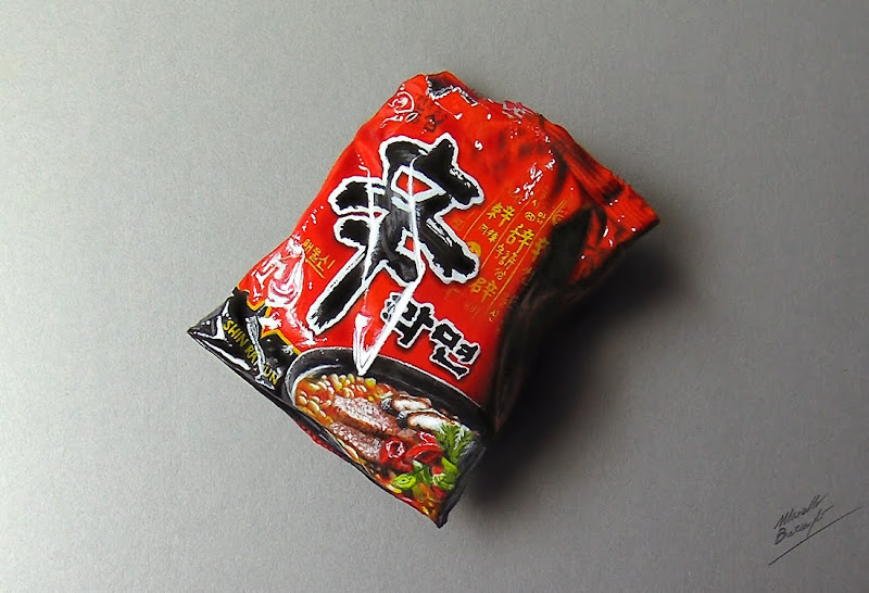 Drawing Shin Ramyun - Marcello Barenghi