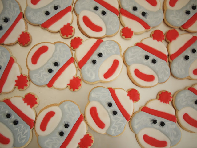 Baking with Best: Sock Monkey Sugar Cookies and Fondant Toppers