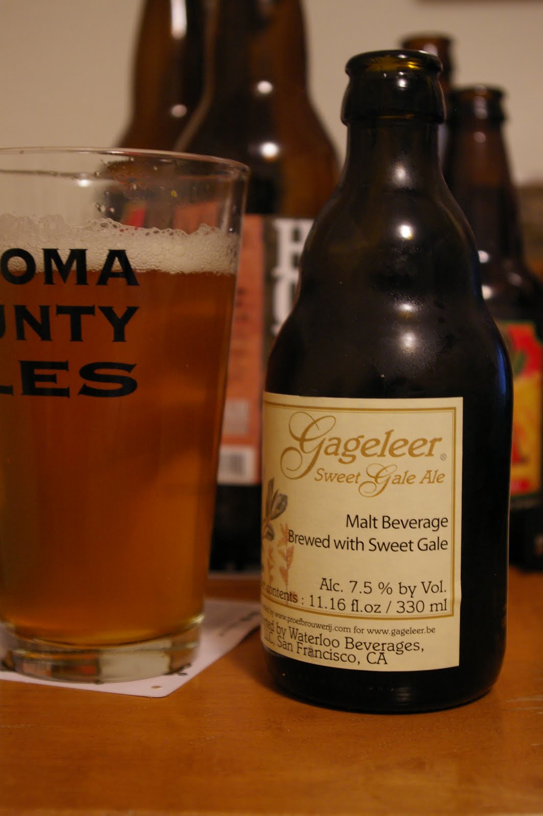 Constructive Culinary Chaos. Compiled.: Gageleer Sweet Gale Ale.