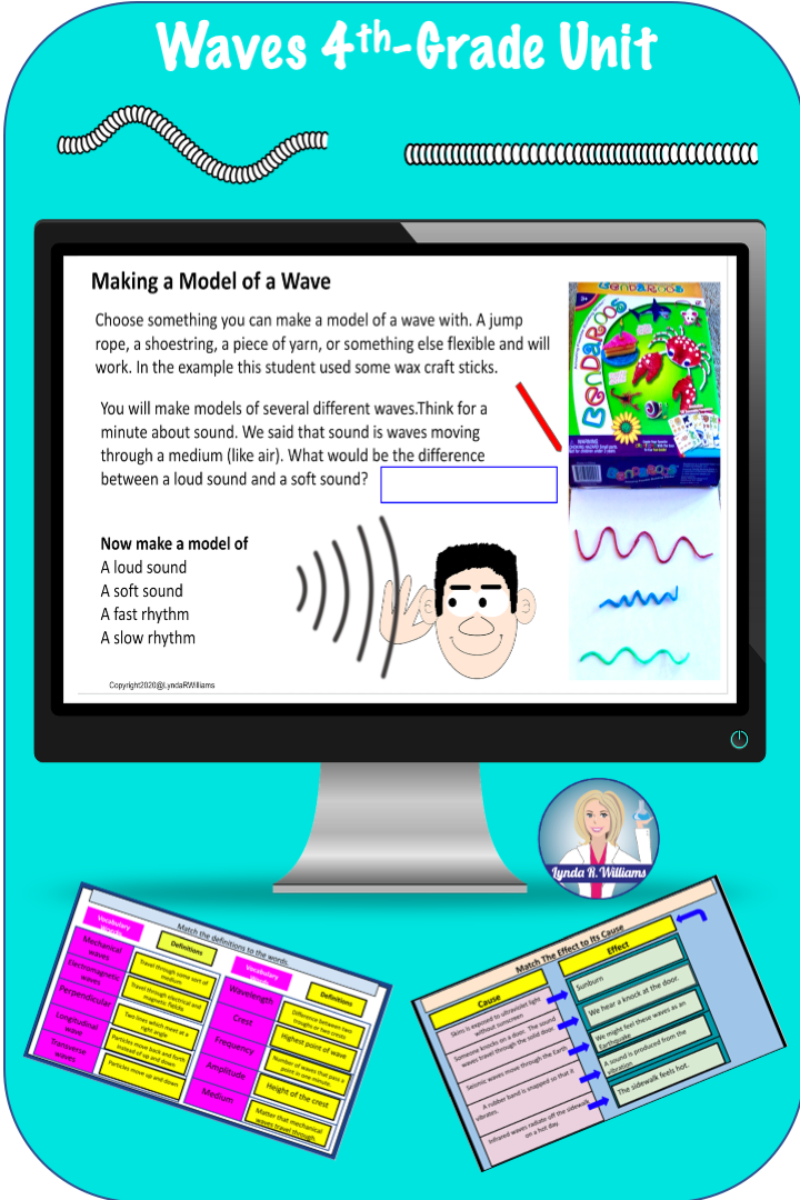 Waves Online Unit For Google Classroom - Teaching Science with Lynda R ...