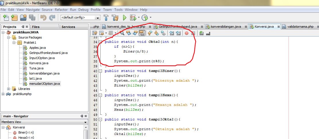 Lely Blog: Konversi bilangan menggunakan Java