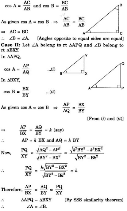 NCERT Solutions for Chapter 8 Trigonometry Geometry Class 10 Maths