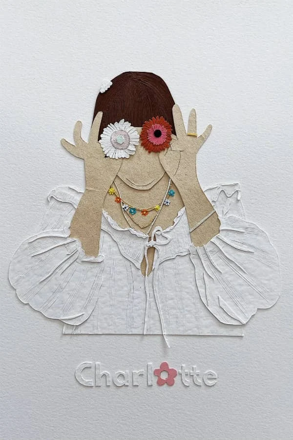 Marvelous Personalized Paper Art Portraits