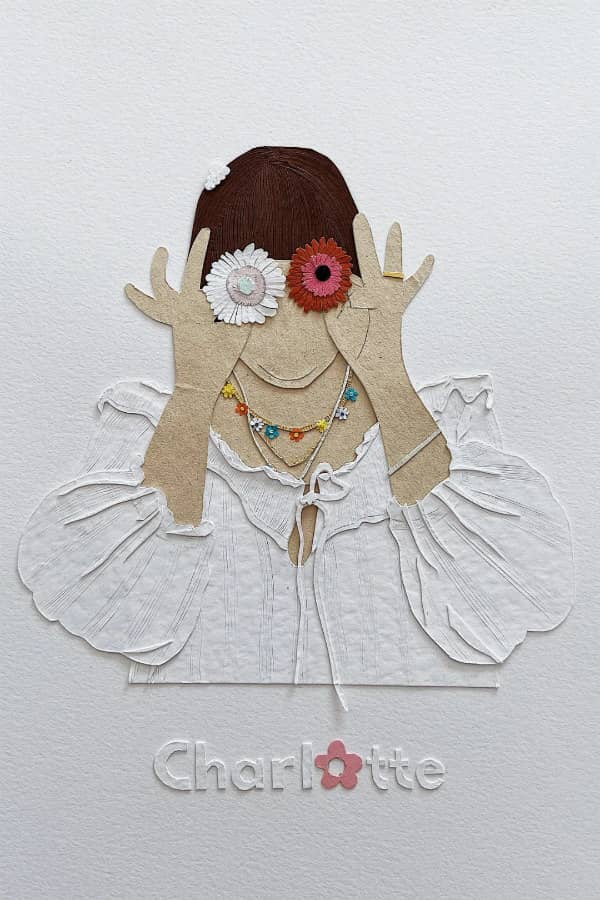 Marvelous Personalized Paper Art Portraits