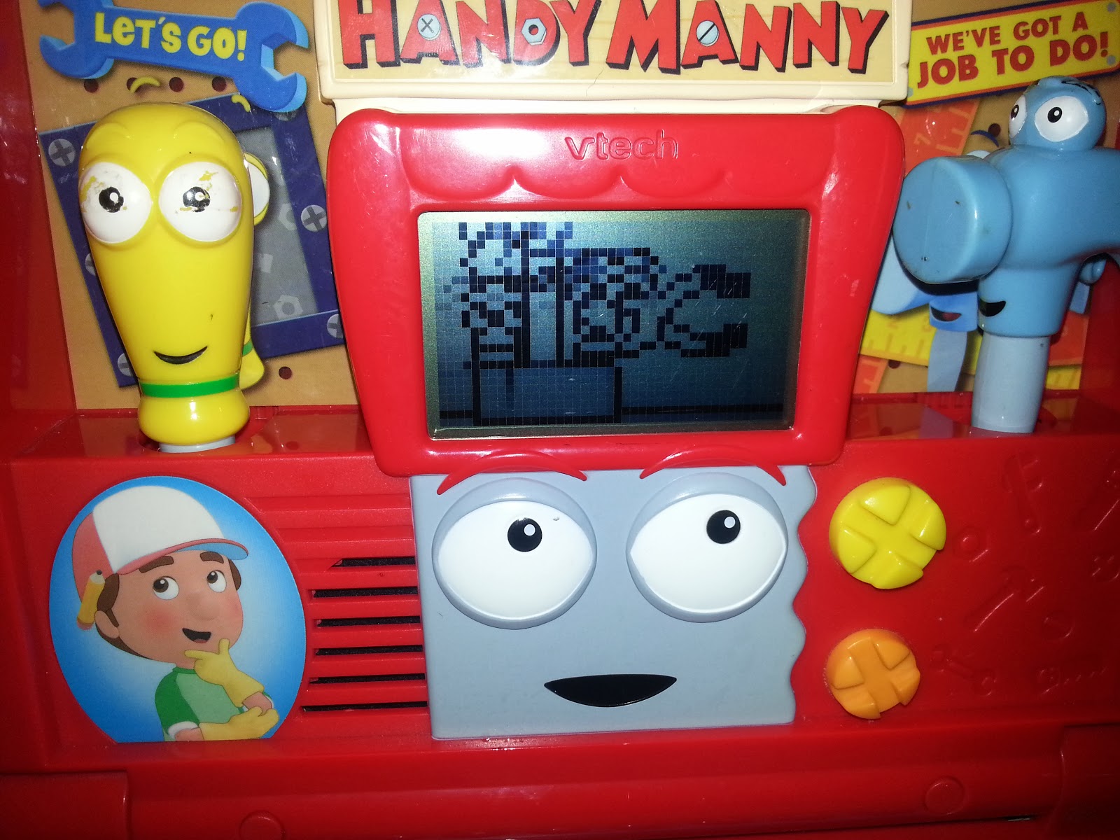 MYBUNDLETOYS2: VTECH Learning Handy Manny Laptop (SOLD)