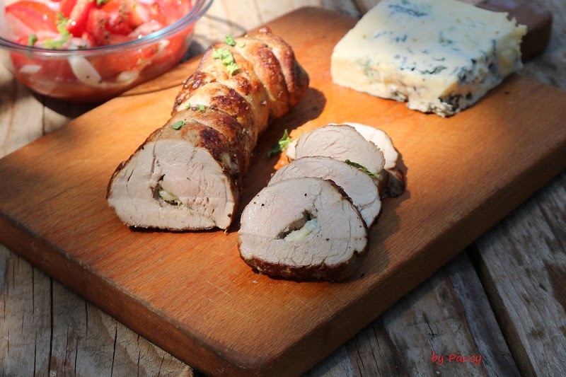 Pansy 's recipes - Retetele Panselutei: Muschiulet de porc umplut cu ...