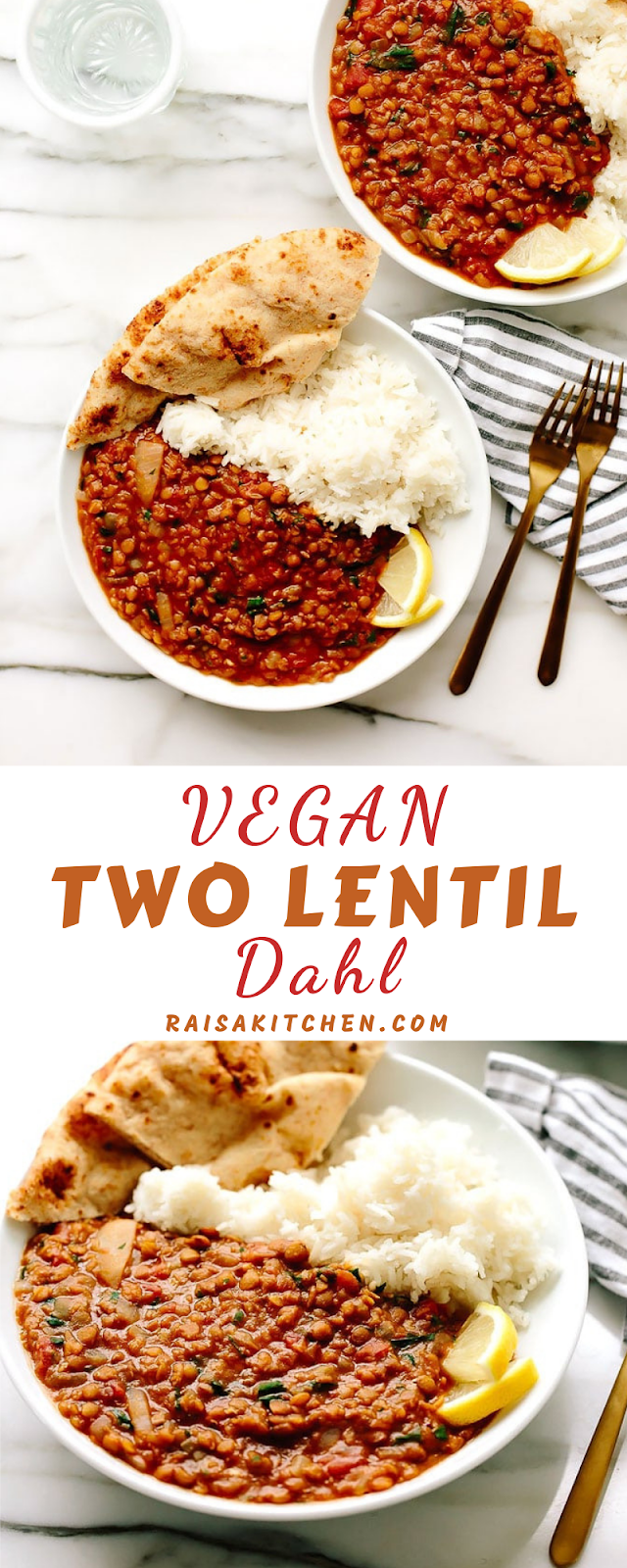VEGAN TWO LENTIL DAHL - NURIZELIA FOODS
