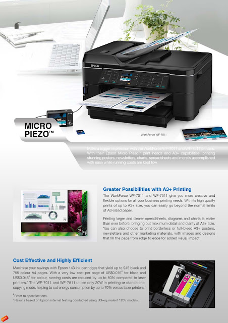 Craft Magic Global Marketing: Epson WorkForce WF-7011 & WF-7511: A3 ...