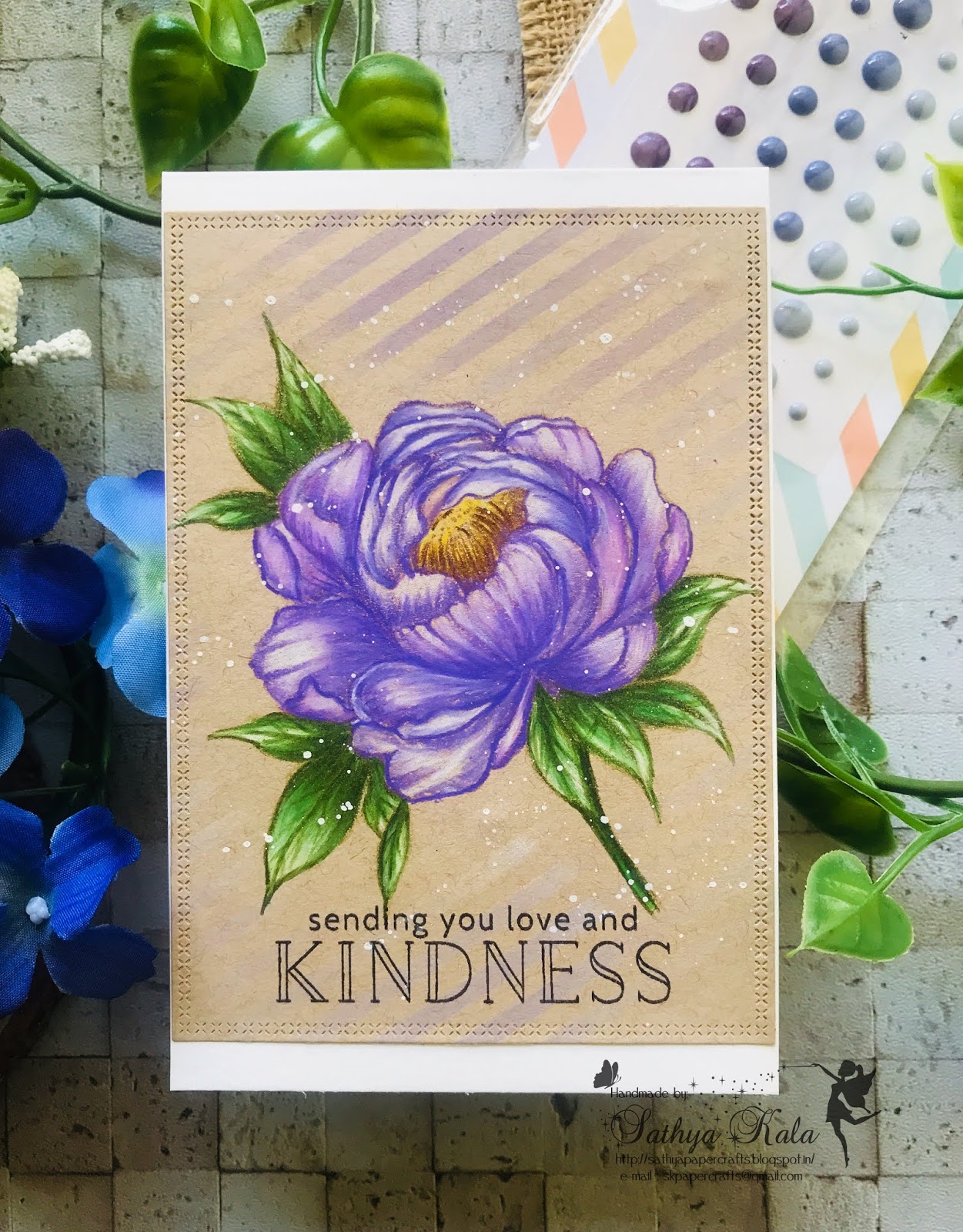 Paperie Expressions: Spread Kindness - Floral card