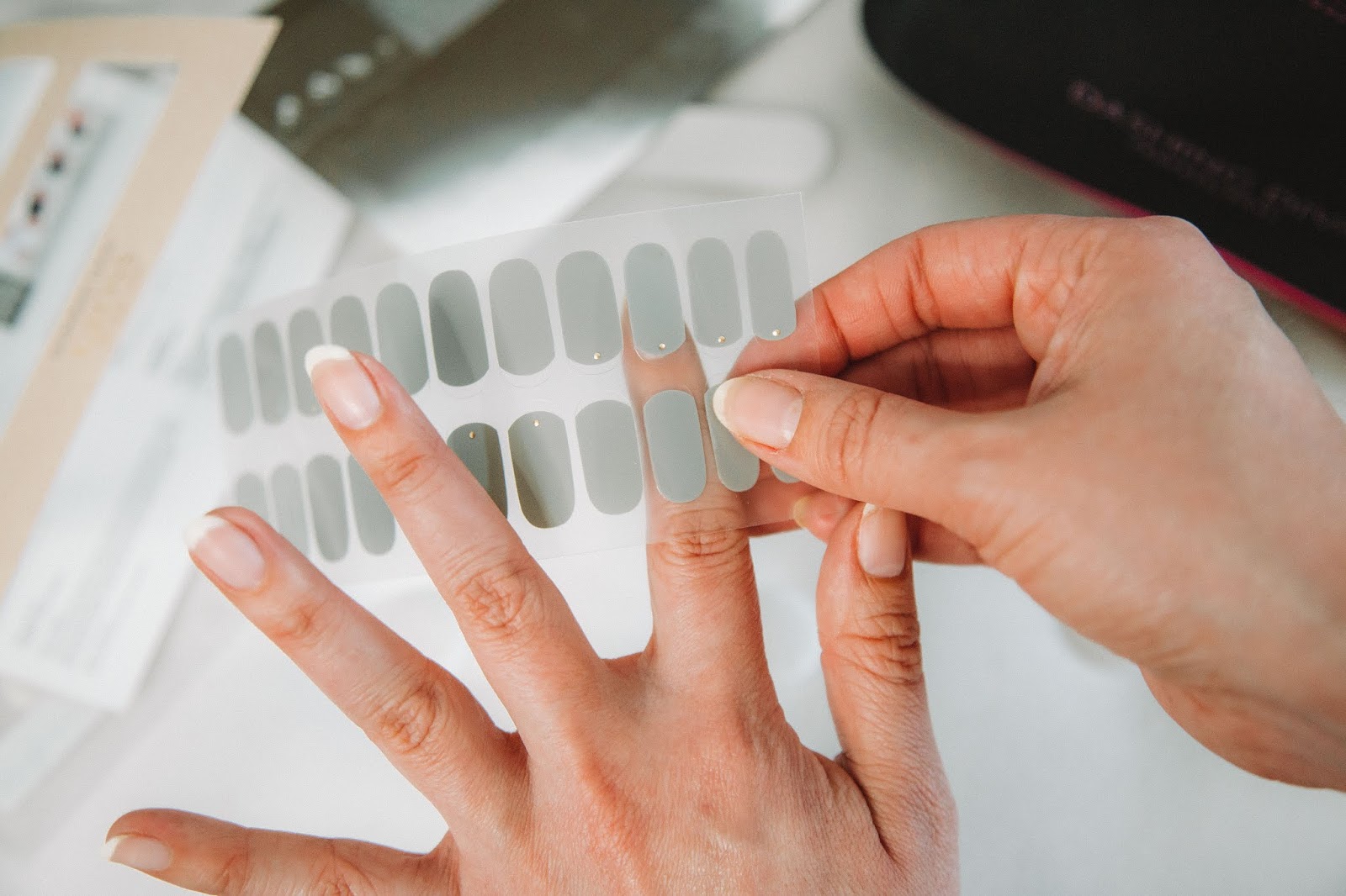 Step by Step Press On Nails Tutorial - Miles + Smiles