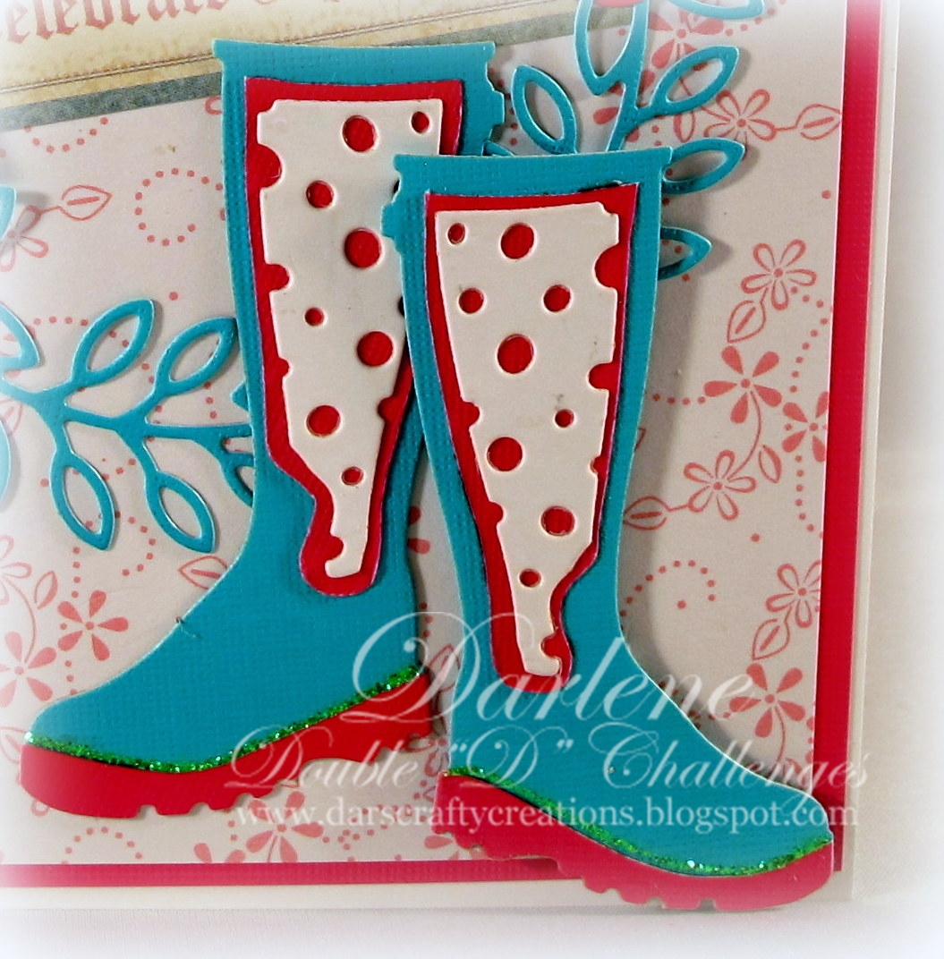 DAR'S CRAFTY CREATIONS: Double D - April Showers Bring May Flowers
