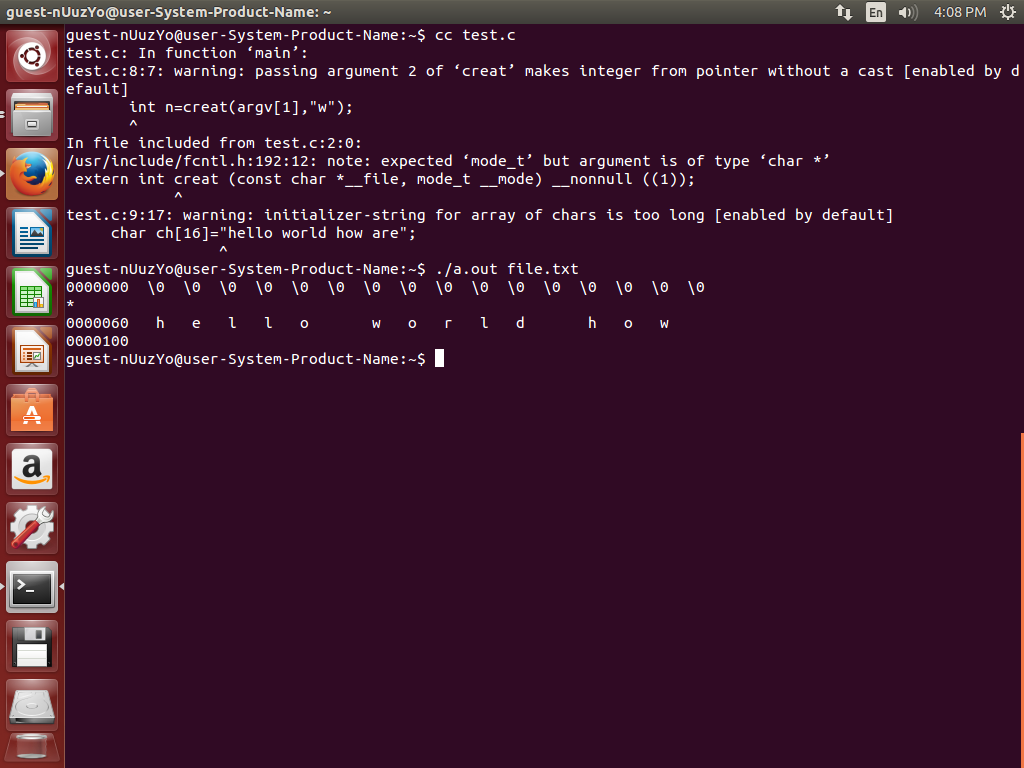Hole In A File With Command Line Argument C Program System Software Hole In A File With Command Line Argument C Program System Software