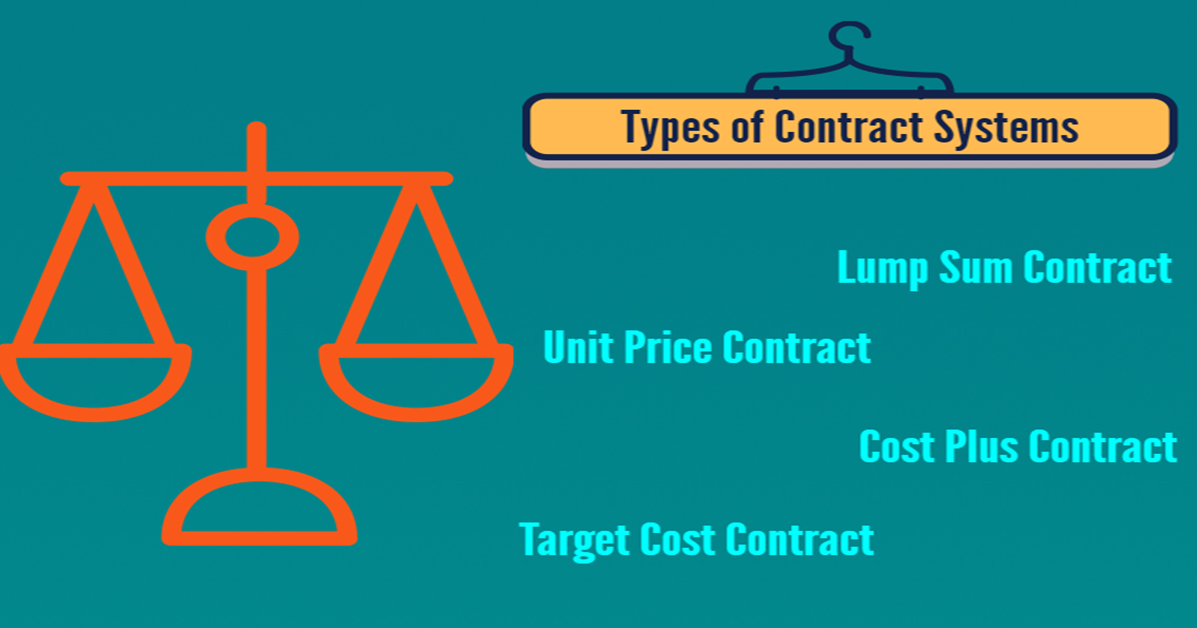 Different types of Construction Contract Systems - Civil Engineering