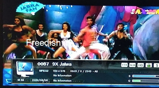 9x Jalwa Classic Hindi Music left from MPEG-2 Slot