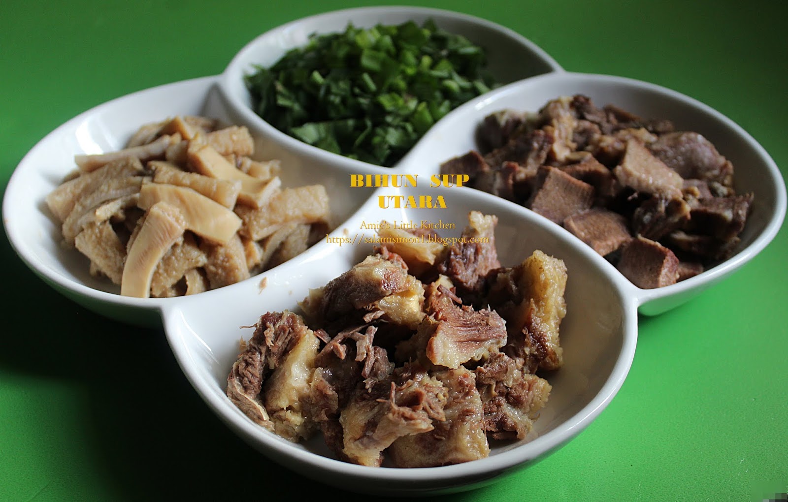 Resipi Bihun Sup Utara Yang Sangat Sedap! - Amie's Little Kitchen