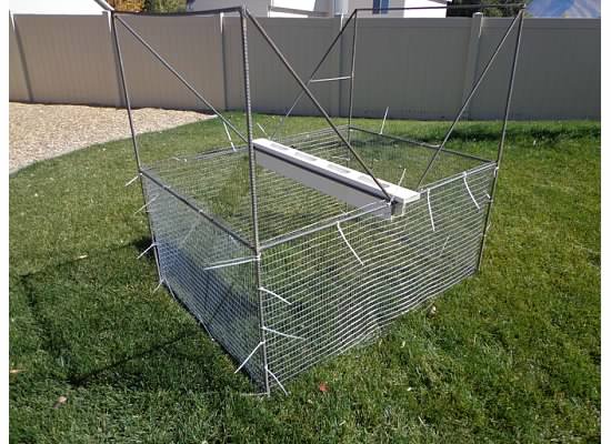 Steve's Hawk Blog: Starling Trap: V Trap