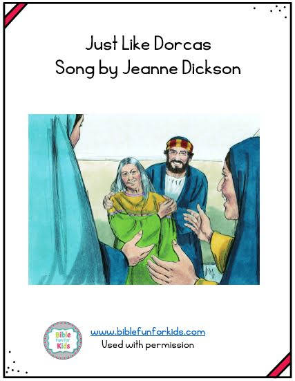 Dorcas AKA Tabitha's Life | Bible Fun For Kids