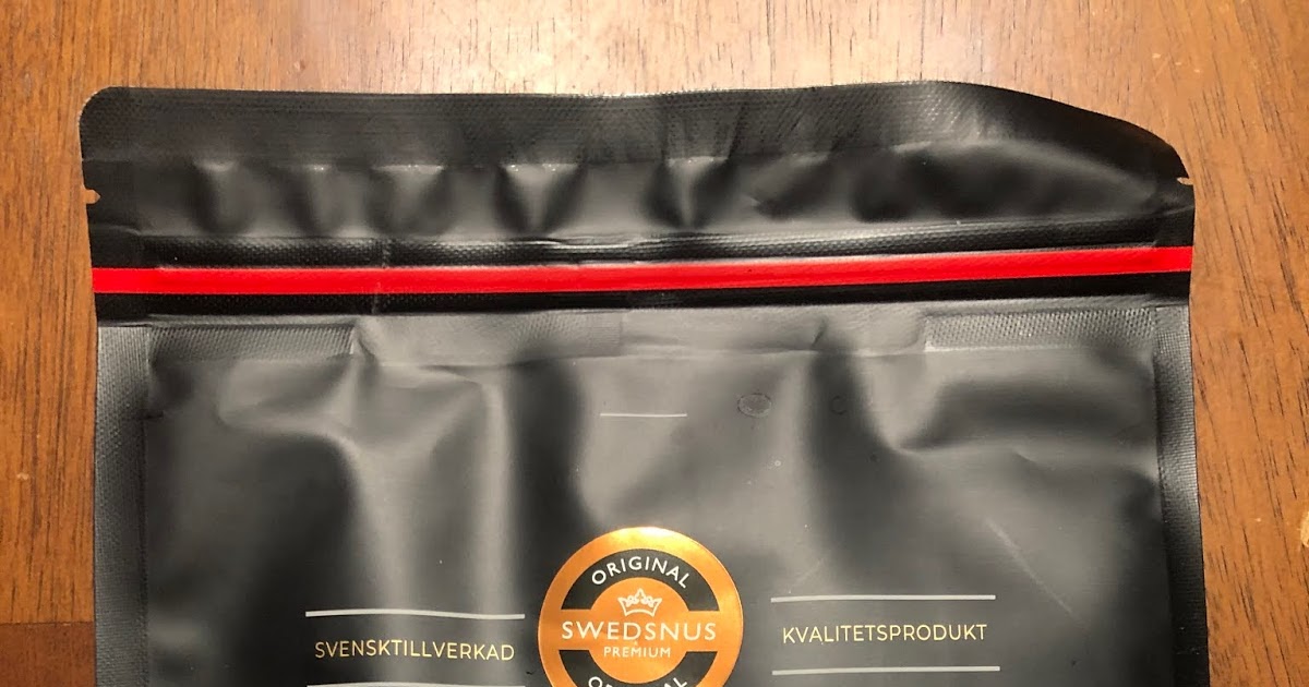 SwedSnus Premium Original 300 (DIY Snus) Slim Portion - Review. 2 March ...