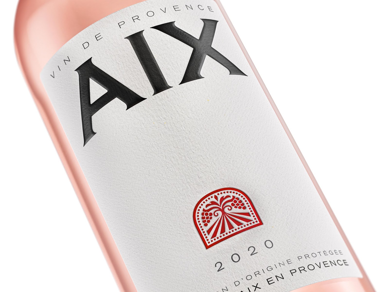 AIX Rosé wine – Packaging Of The World