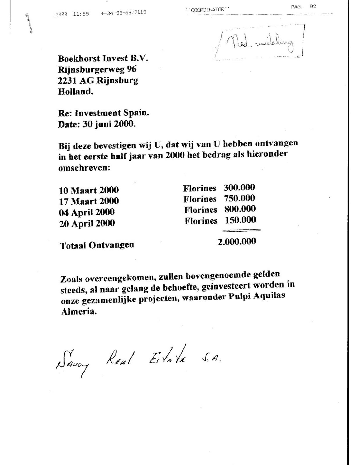 Joost Wassenaar en Martin Keegstra hebben aandelen verduisterd: 2017
