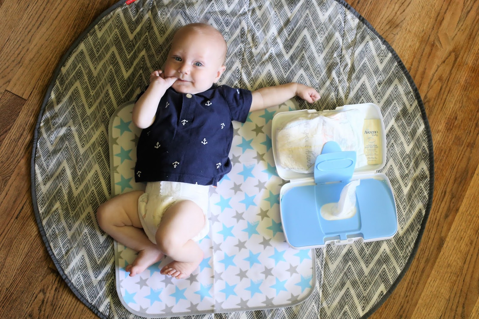 Our Five Ring Circus: Diapering Essentials For At Home and On The Go