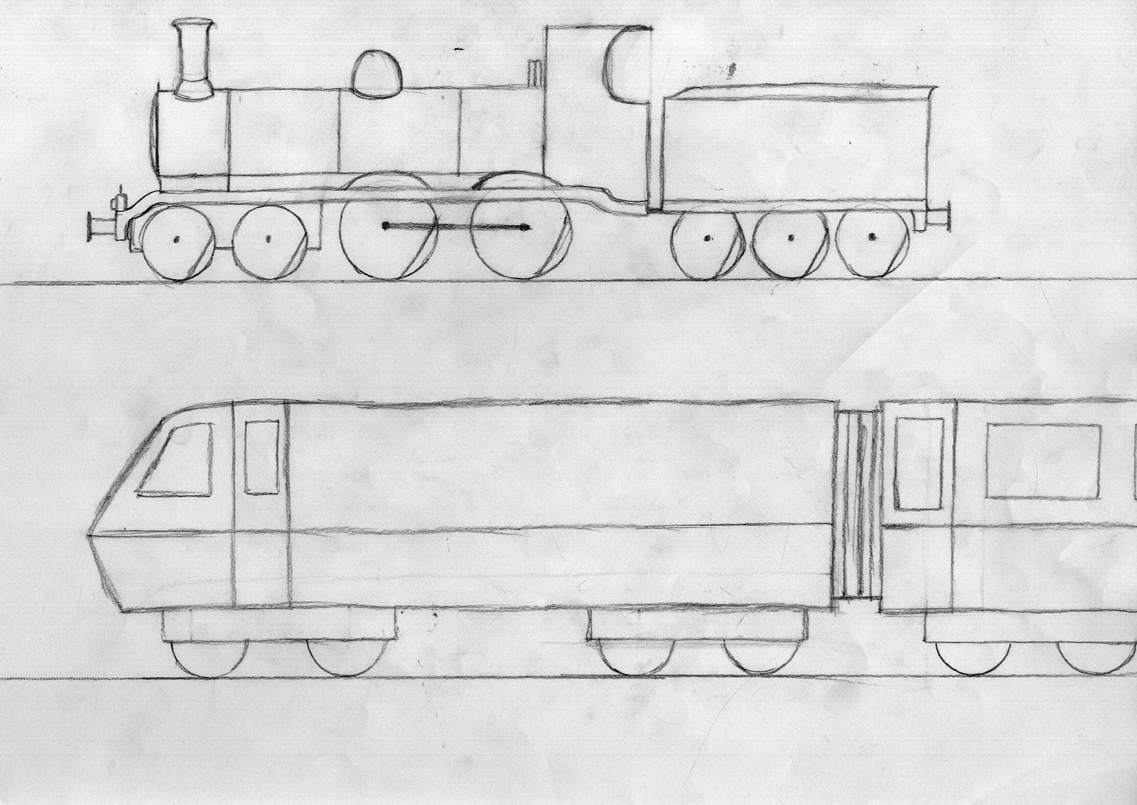 DLNcreative: My Ghost train animation