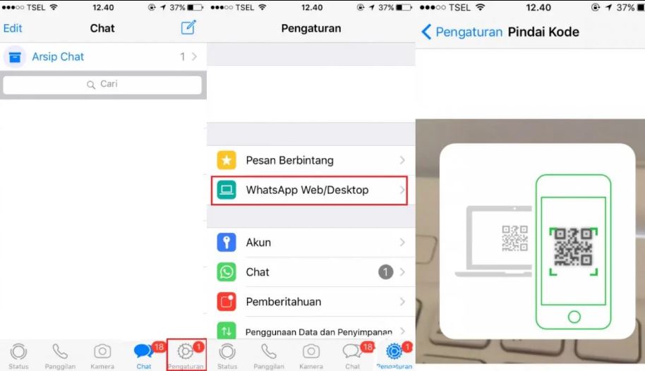 WA Web : Cara Aman Menggunakan WhatsApp Web di Laptop dan PC Terbaru ...