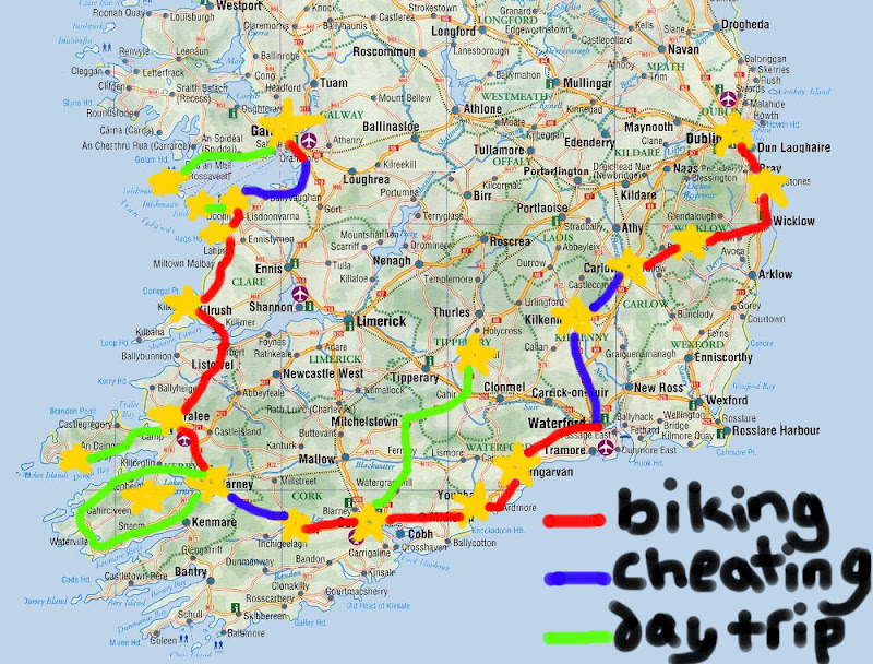 KulturSchock!: Ireland Part I: Our Route