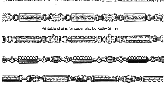 Crayon Palace: Printable Paper Chains