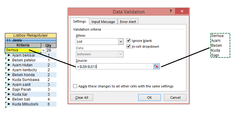 Belajar Menggunakan Microsoft Excel Dan Vba Listview Data Non Vba