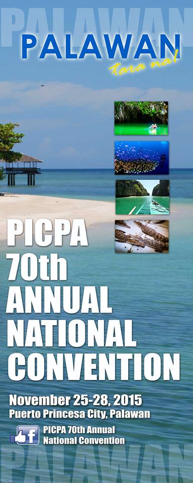 PICPA 70th Annual National Convention 2015 in Puerto Princesa City, Palawan