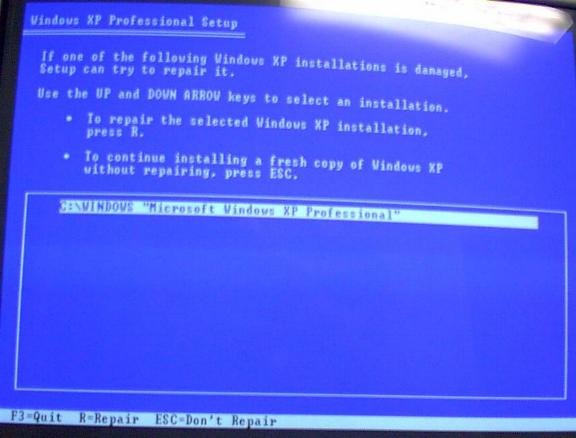 SA TIRUR: How to Repair Windows XP?