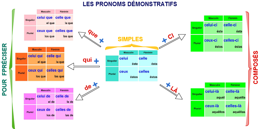 COUP DE FLE: Les pronoms démonstratifs