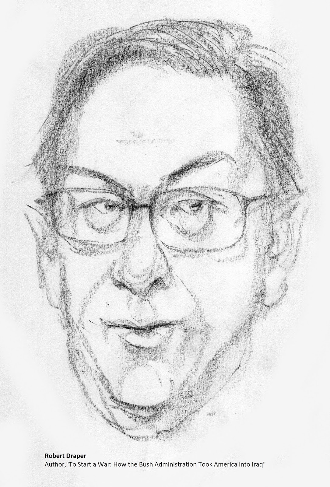 daily drawings: Robert Draper