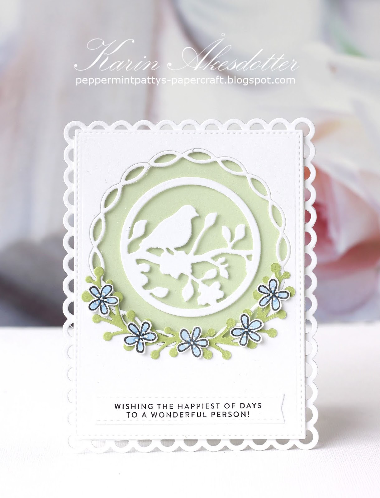 Peppermint Patty's Papercraft: Spring Birthday Card