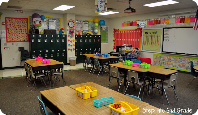 Blog Hoppin': Teacher Week: Classroom Digs