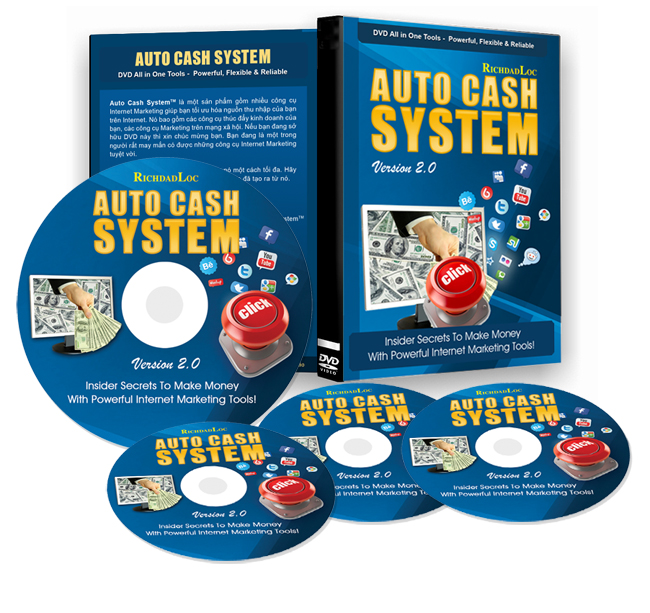 Auto Cash System - Bộ đĩa DVD của RichdadLoc