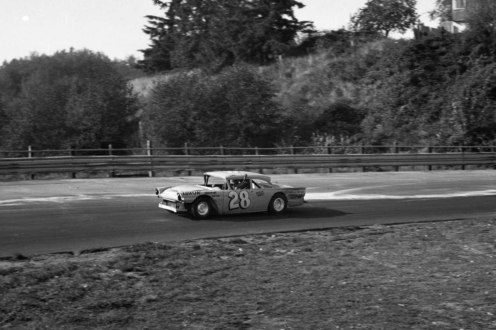 racin' thru the raindrops: Langley Speedway, circa 1968