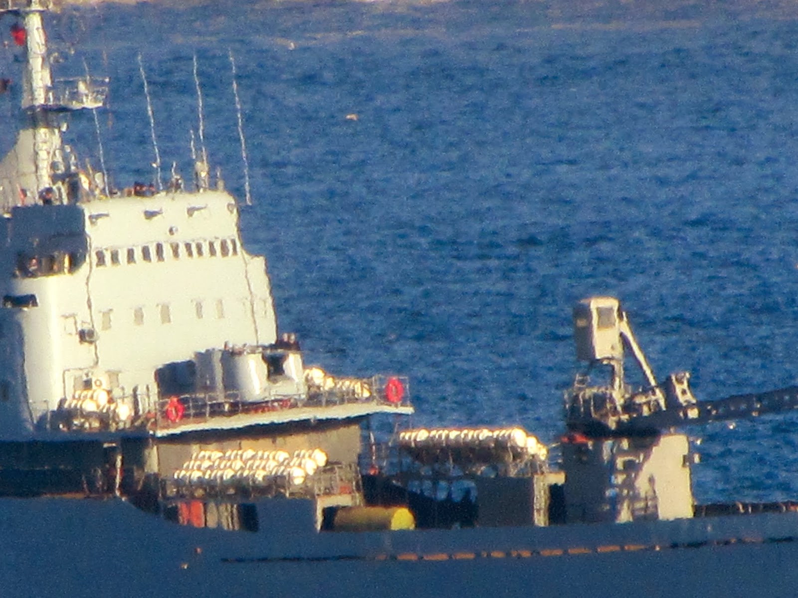 WARSHIPS ON THE BOSPHORUS: 150 SARATOV, Alligator class large landing ship